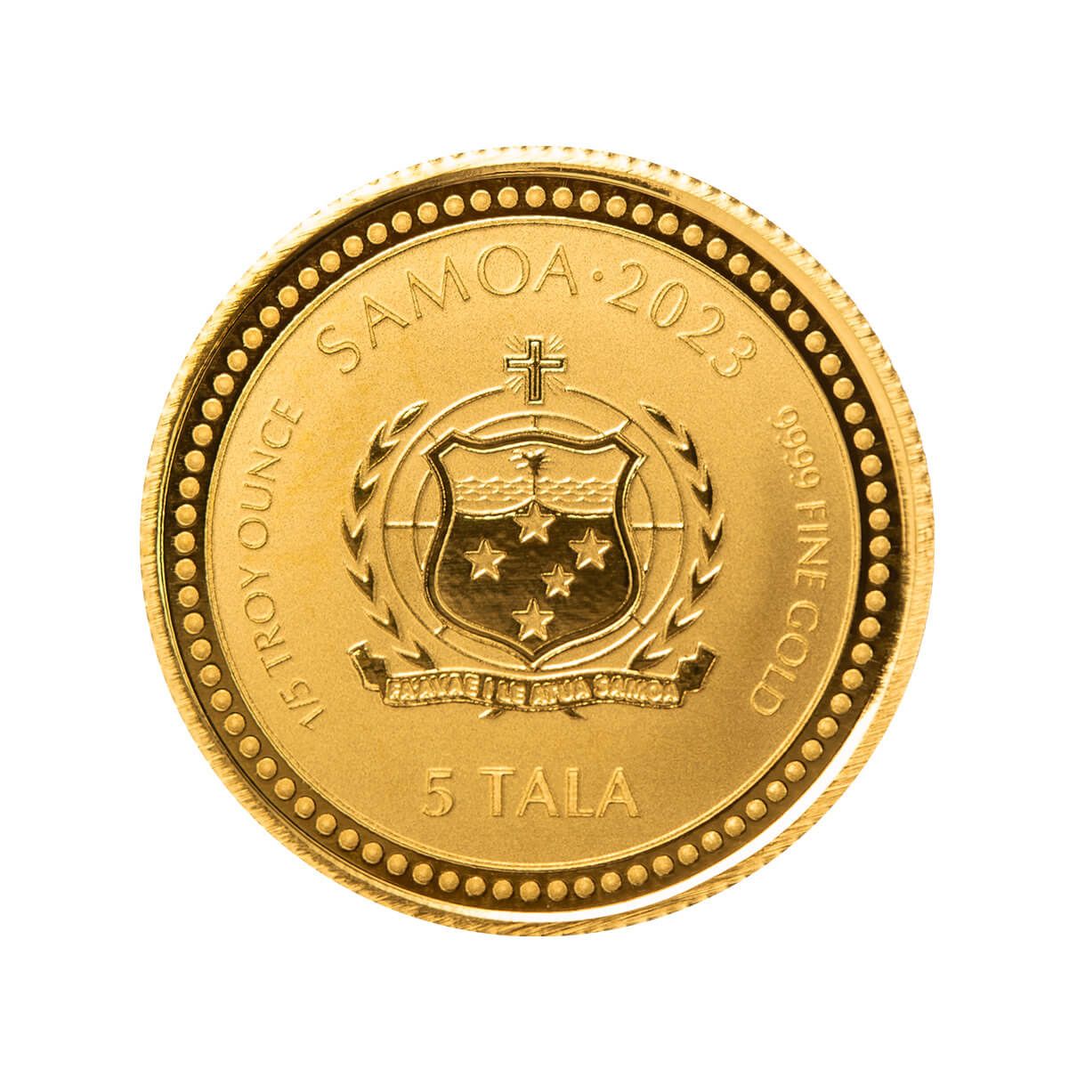 2023 Samoa Jesus Collection The Teacher 1/5 Oz Gold Coin | Scottsdale Mint