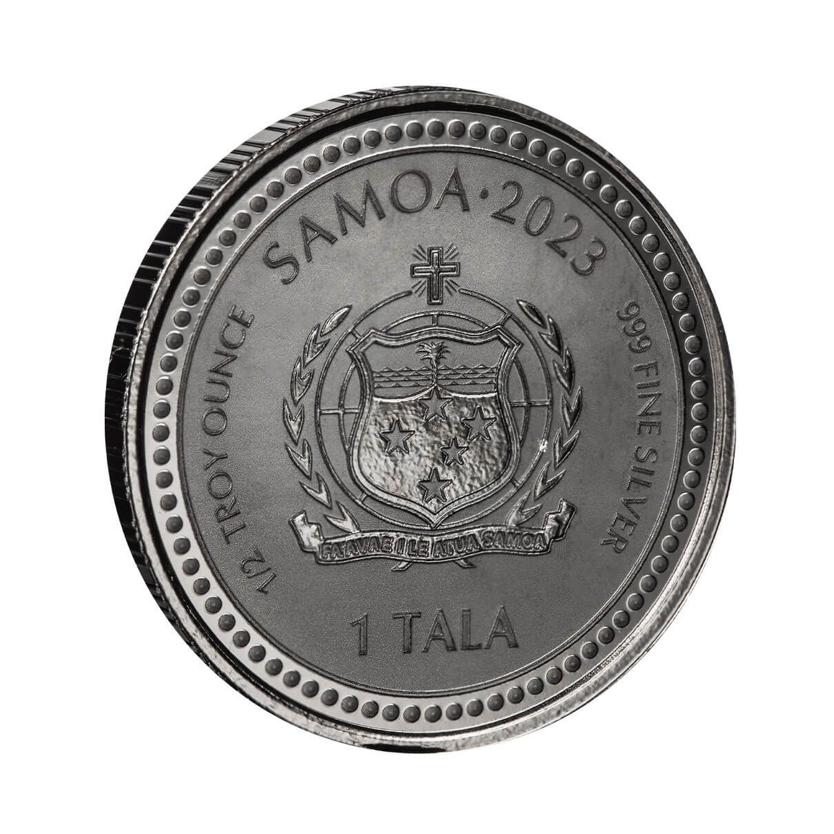 Shop 2023 Samoa Jesus Collection The Teacher 1/2 oz Silver with Black ...