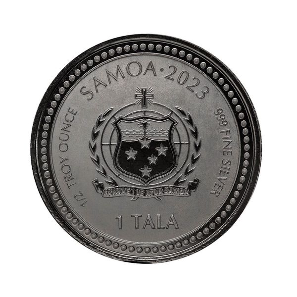 Shop 2023 Samoa Jesus Collection The Teacher 1/2 oz Silver with Black ...