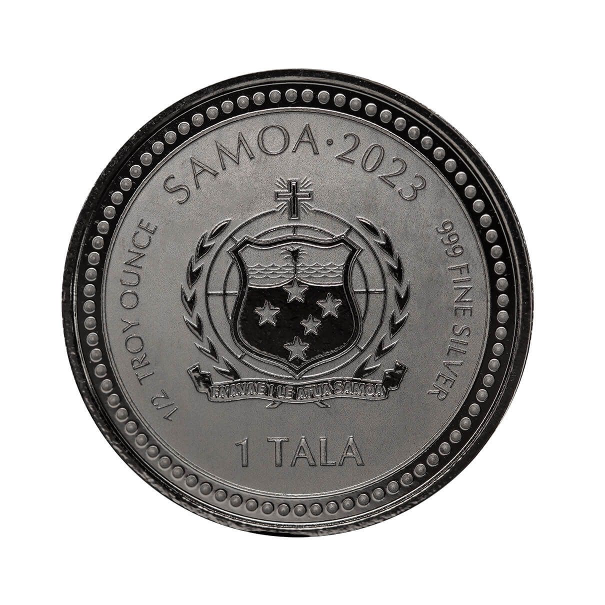 Shop 2023 Samoa Jesus Collection The Teacher 1/2 oz Silver with Black ...