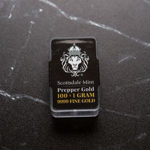 Prepper Gold Bar Storage Box Case (Empty) | Scottsdale Mint