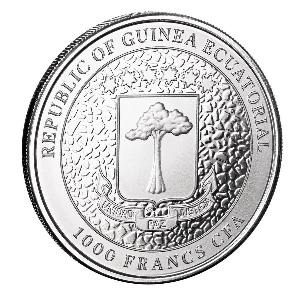 Shop 2023 Equatorial Guinea Giraffe 1 oz Silver Coin | Giraffe Coins