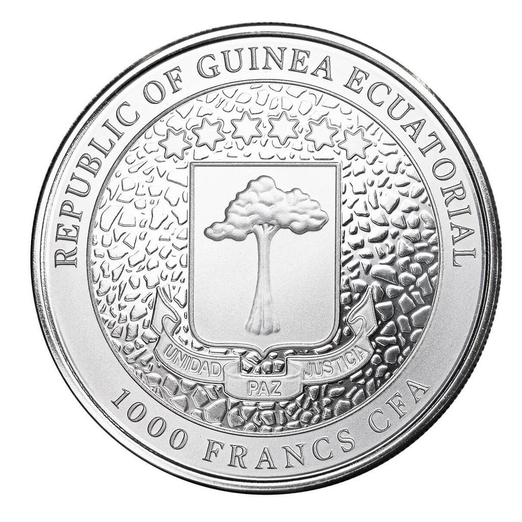 Shop 2023 Equatorial Guinea Giraffe 1 oz Silver Coin | Giraffe Coins
