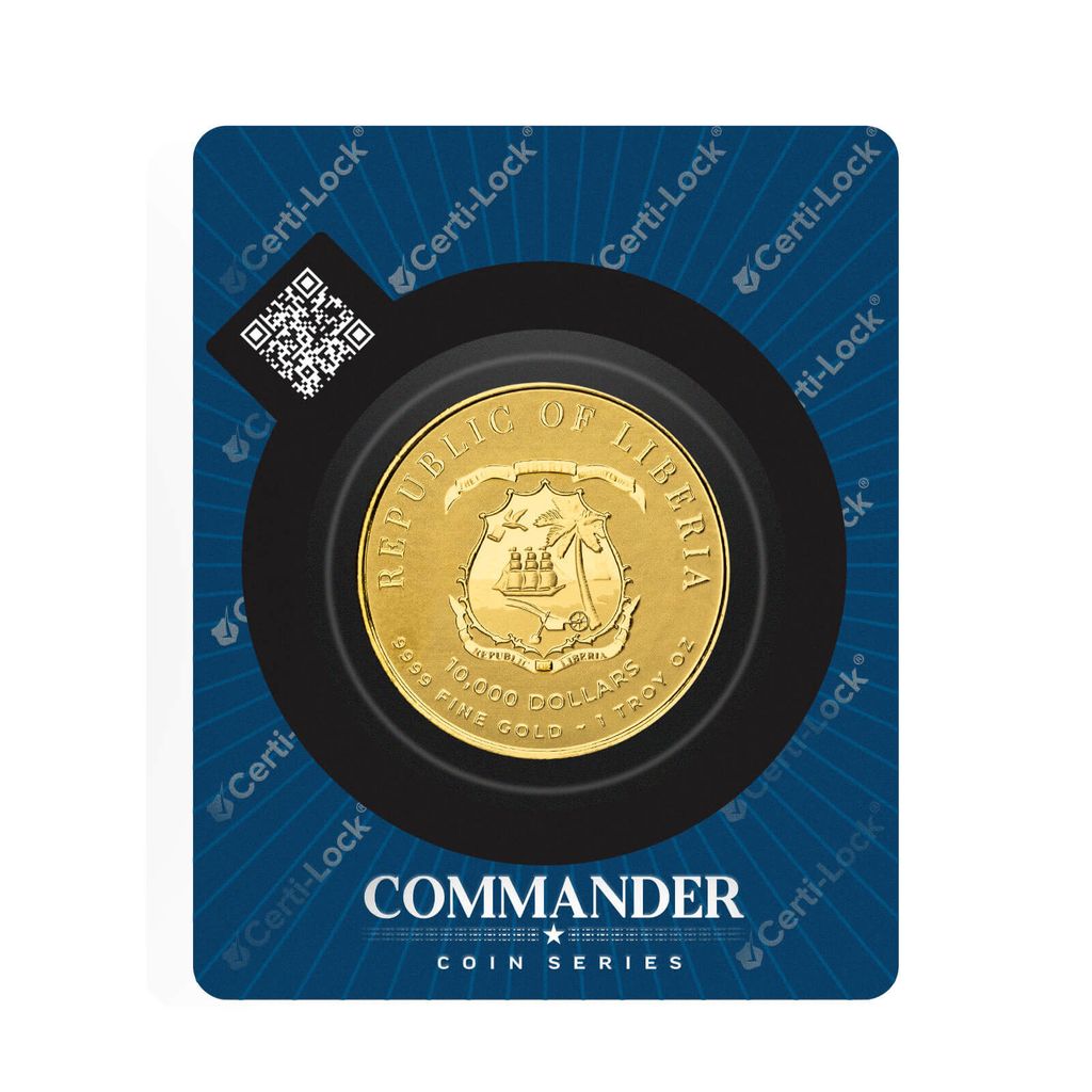 2024 Liberia Commander Series Napoleon Bonaparte Bust 1 Troy oz 9999 ...