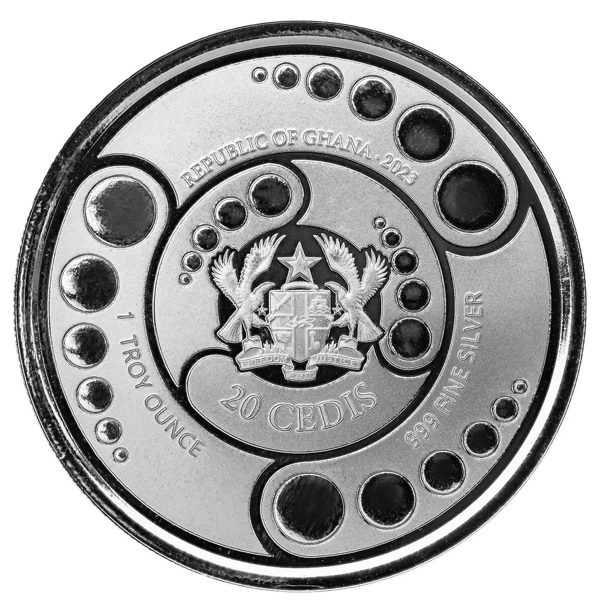 2023 Ghana Alien Invasion 1 oz Silver Coin Tubes