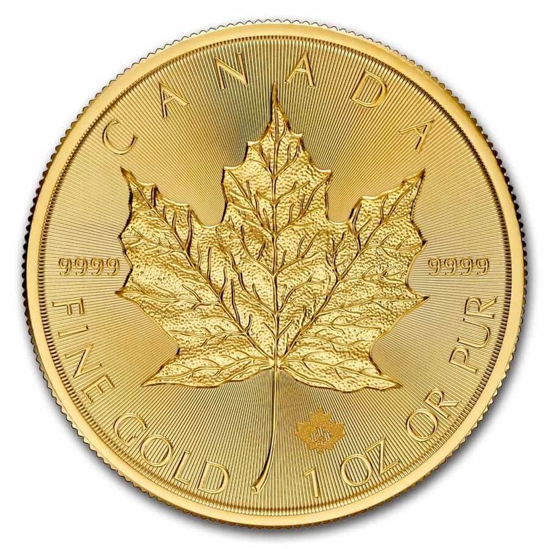 2026 Canada Gold Maple Leaf 1 oz Gold Coin | Scottsdale Mint
