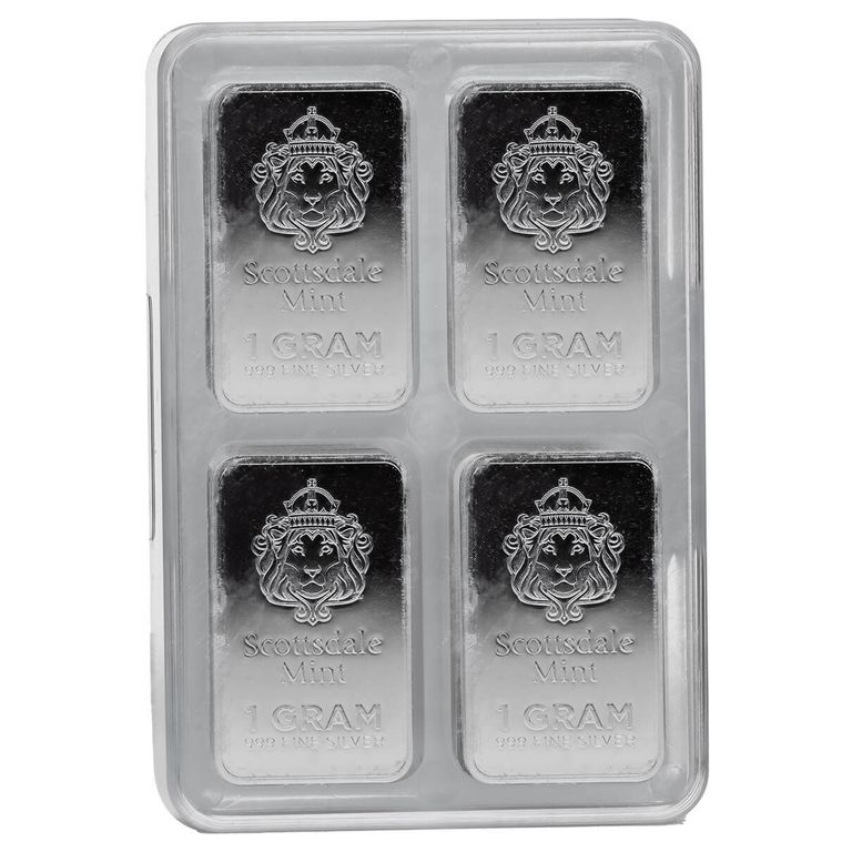 Scottsdale Prepper Silver 1 Gram Silver Bar | Scottsdale Mint
