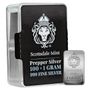 Scottsdale Prepper Silver 1 Gram .999 Silver Bar