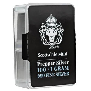 Scottsdale Prepper Silver 1 Gram Silver Bar | Scottsdale Mint