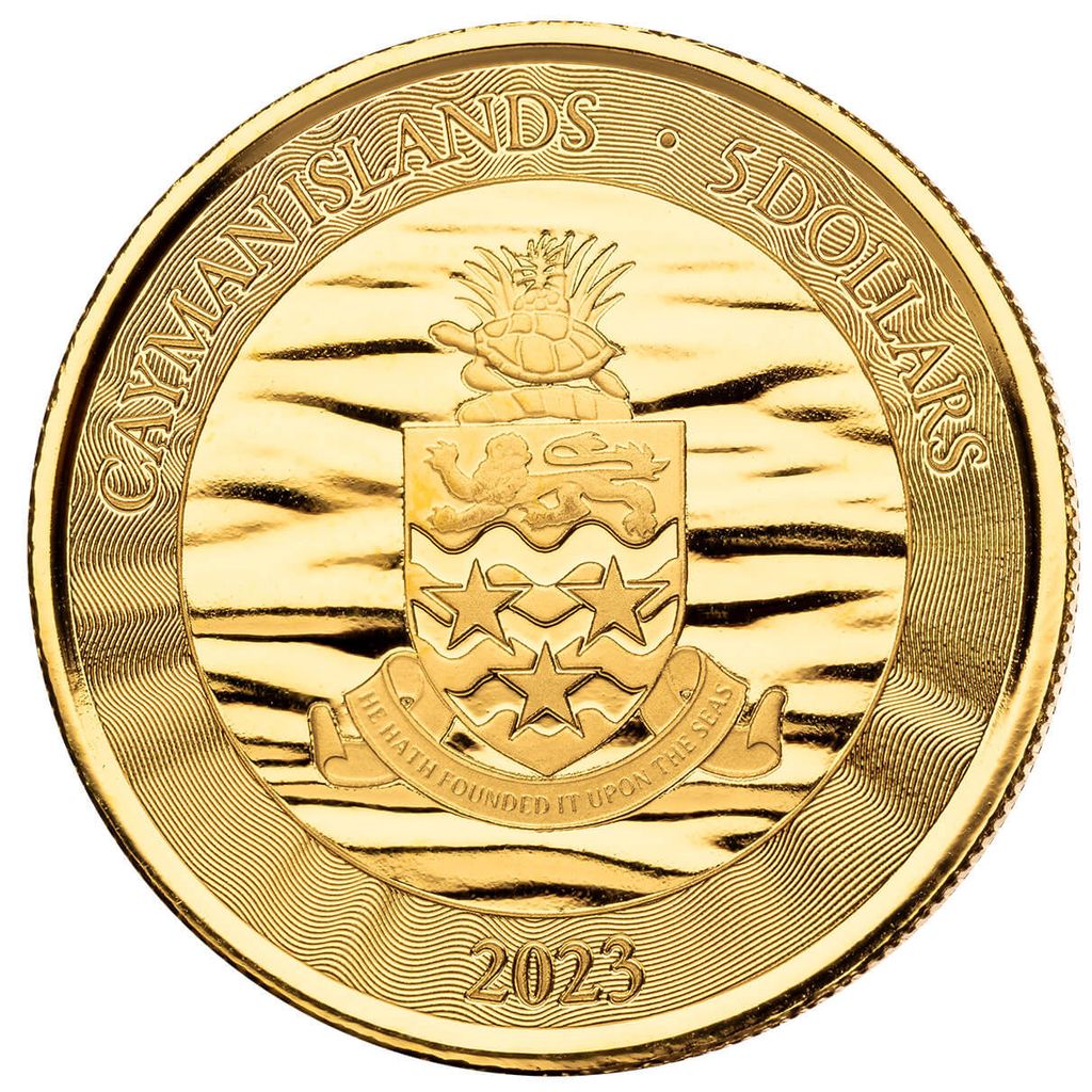Shop the 2023 Cayman Islands Loggerhead Turtle 1 oz Gold Proof Like Coin