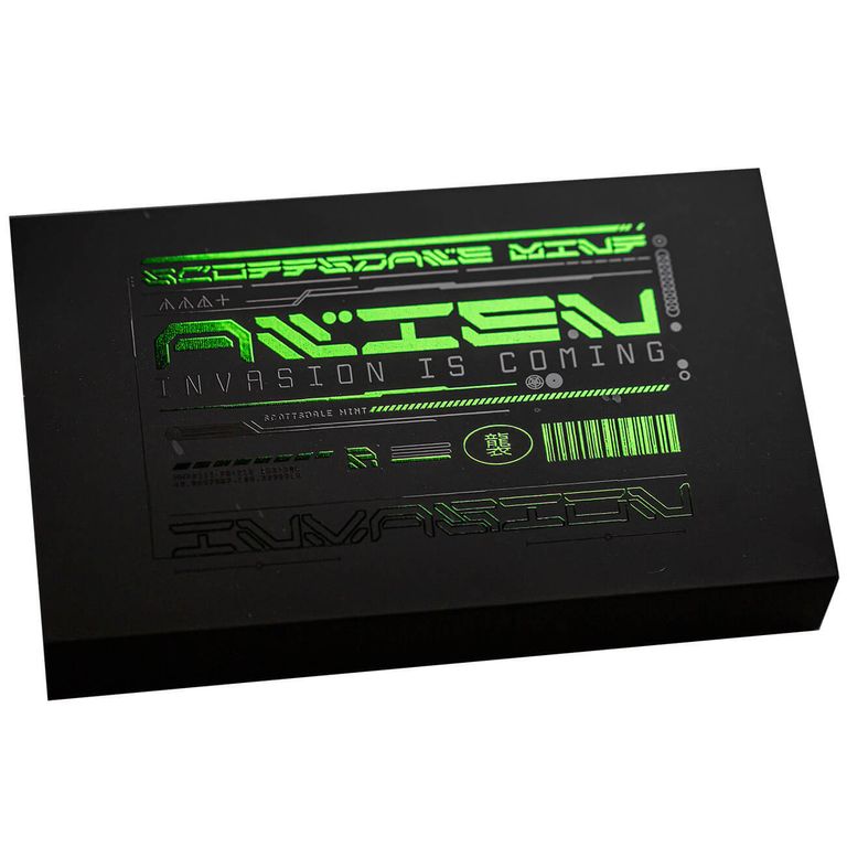 2023 Ghana Alien Invasion Silver 4 Coin Half oz Set