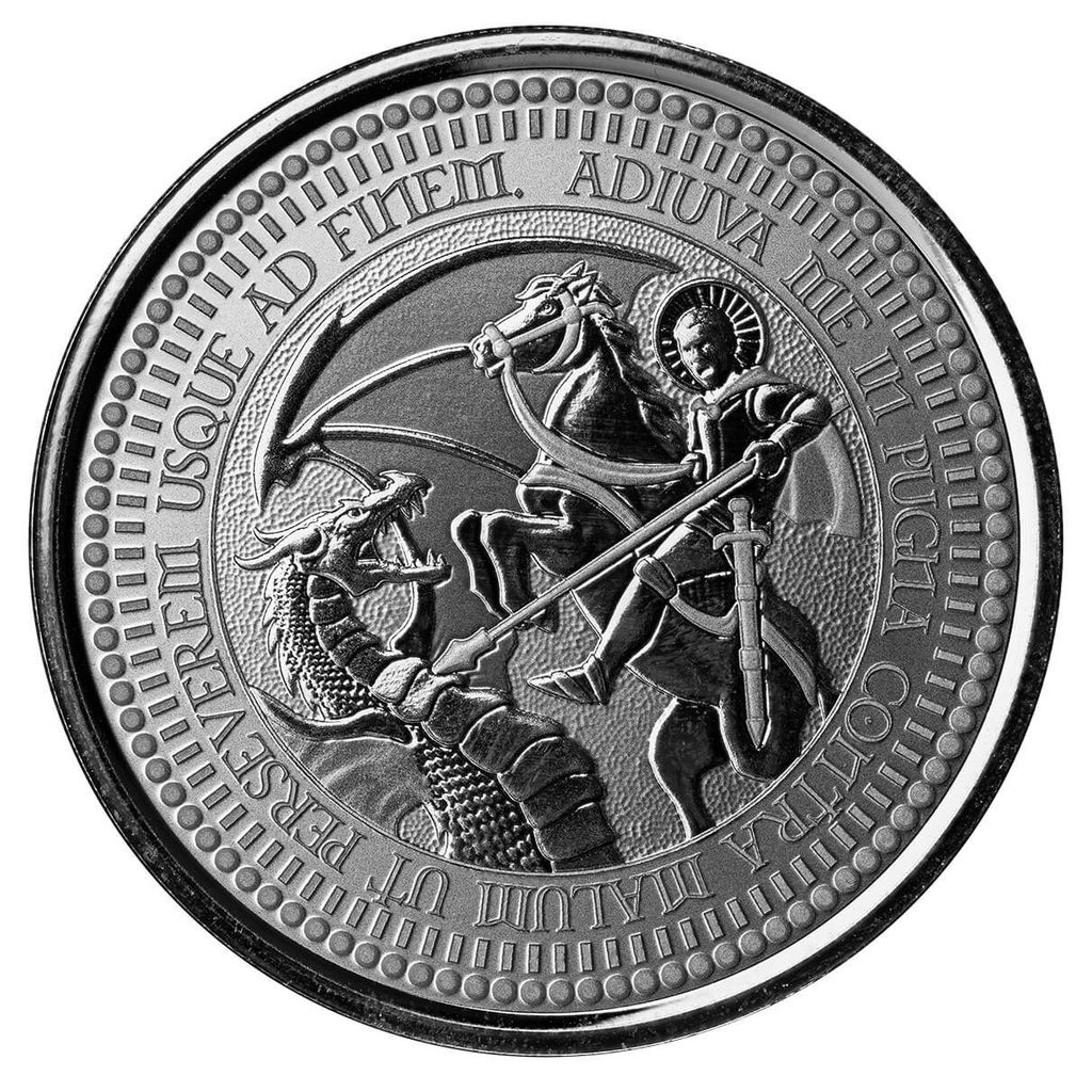 2024 Samoa Saint George And The Dragon 1 oz Silver Proof-Like Coin