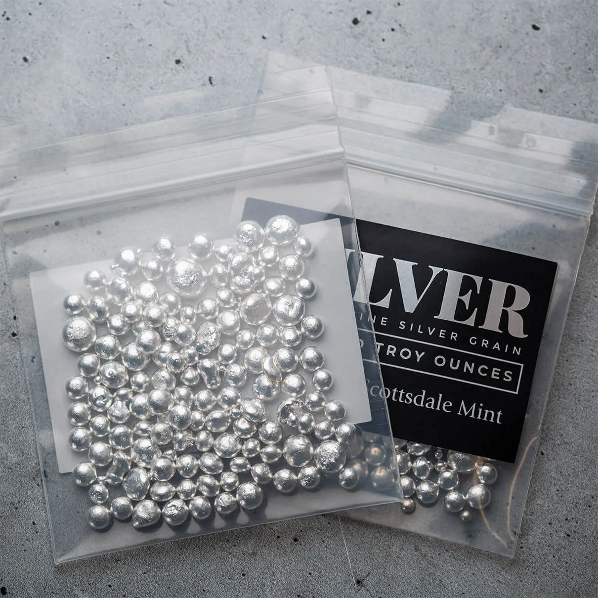 Silver Shot 3 Troy oz .9999 Fine Silver Casting Grain Bag