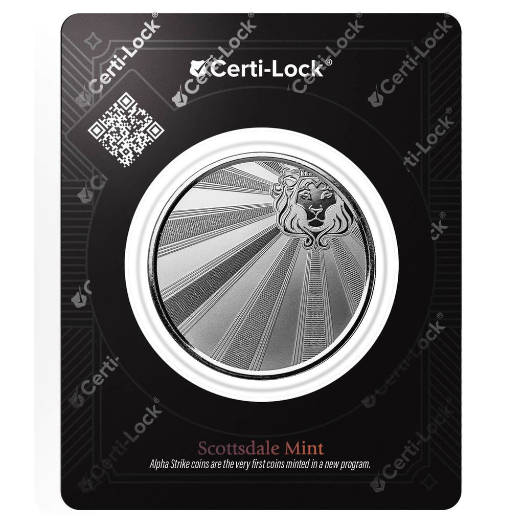 2024 Scottsdale RESERVE 1 oz Silver Round Alpha Strike