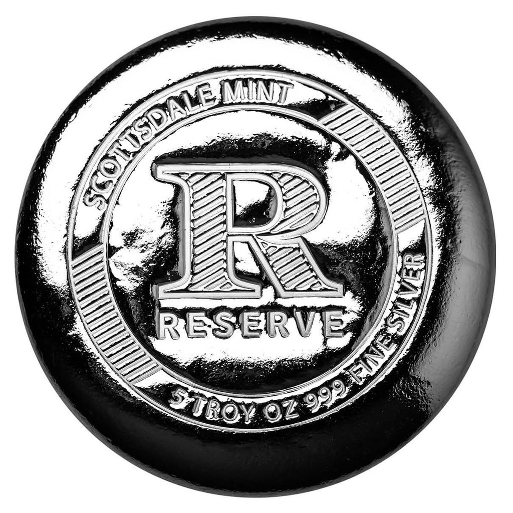 Scottsdale Reserve Button 5 oz Silver Round