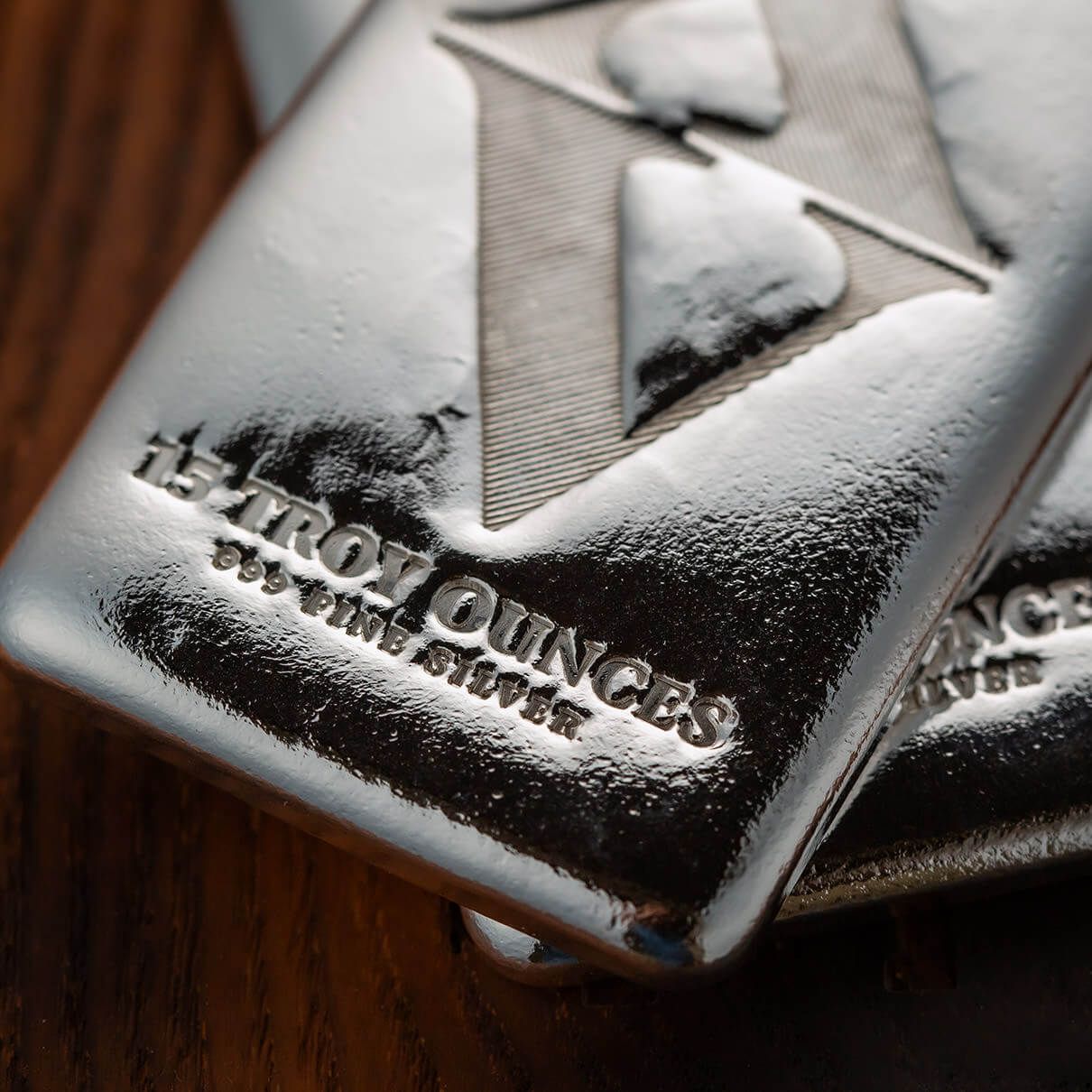 Imperium Collection | "XV" 15 oz 999 Fine Silver Cast Bar