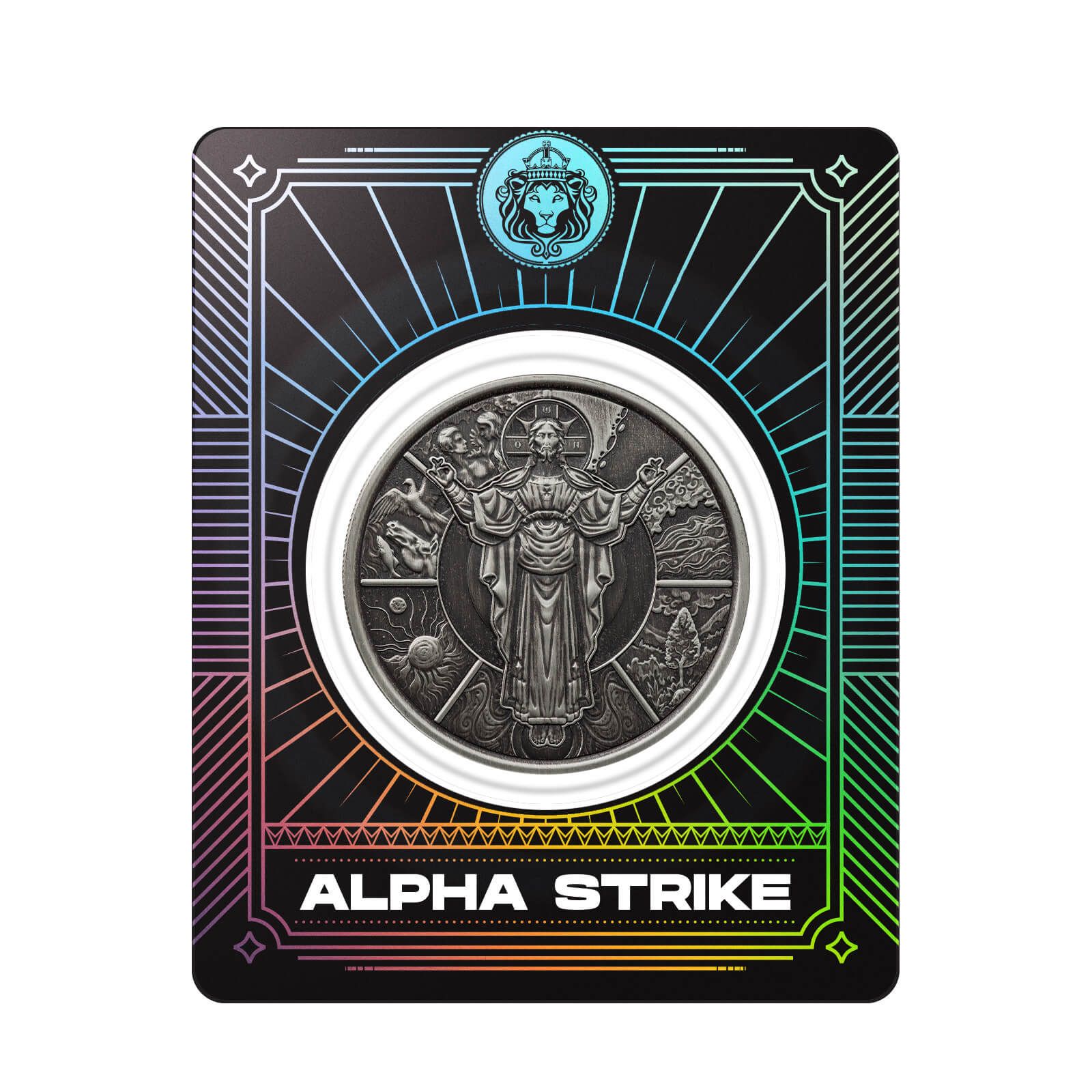 2024 Samoa Jesus Collection: The Creator 1 oz Silver Antique Coin Alpha ...