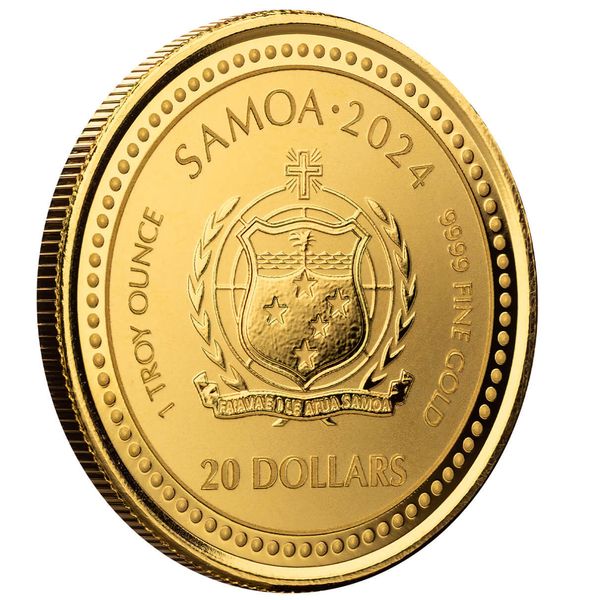 2024 Samoa Jesus Collection: The Creator 1 oz Gold Coin
