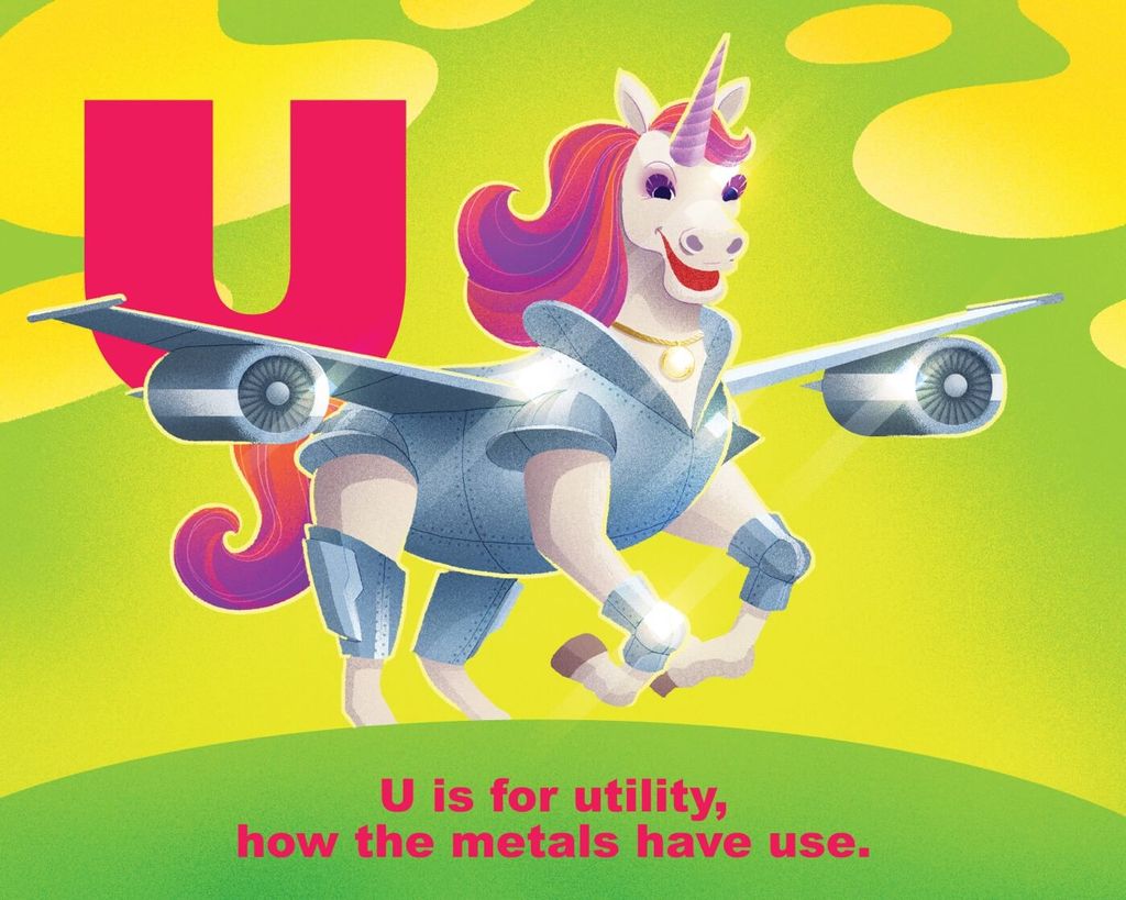 The ABCs of Gold & Silver; Silver Precious Metals Letter Kids Book