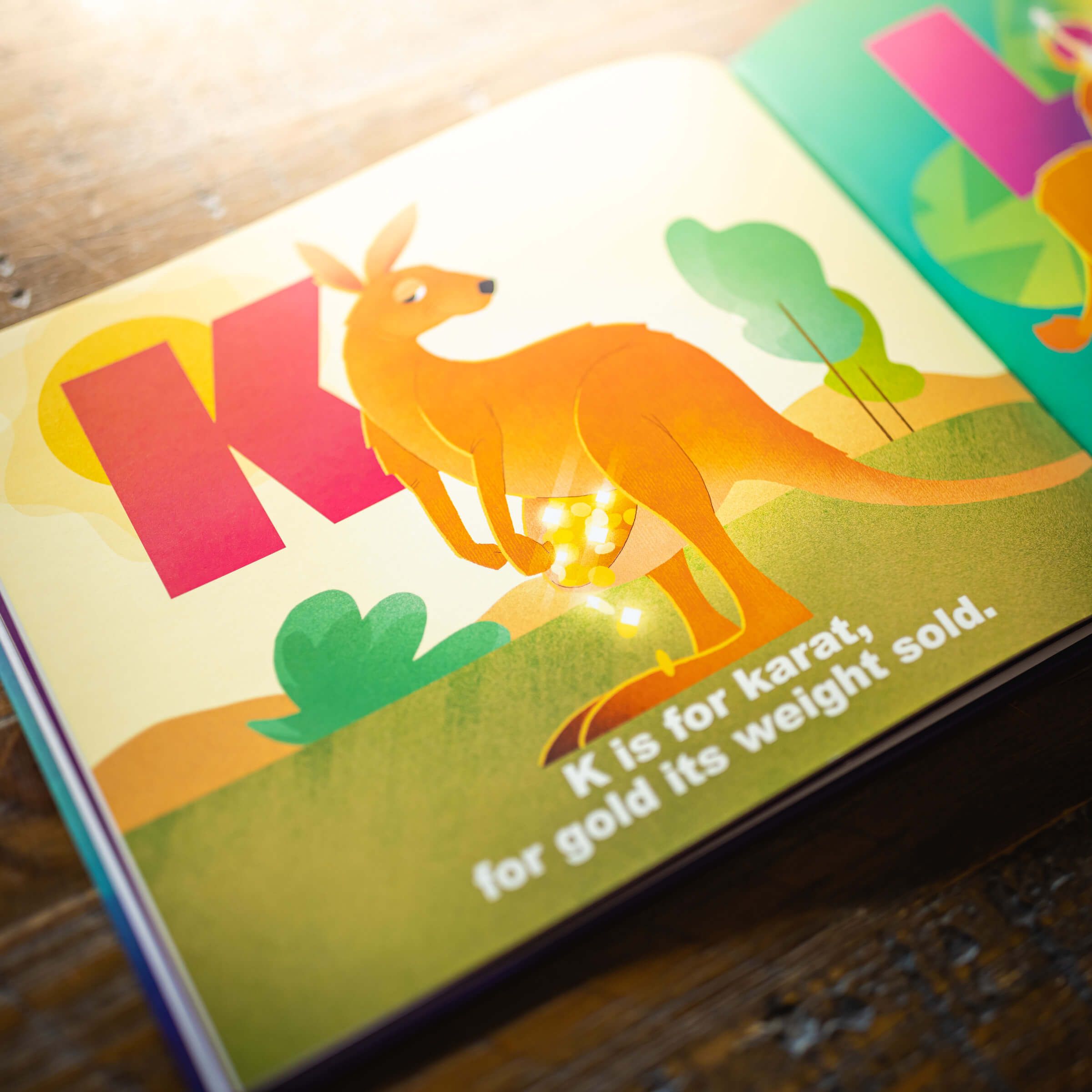 The ABCs of Gold & Silver; Silver Precious Metals Letter Kids Book