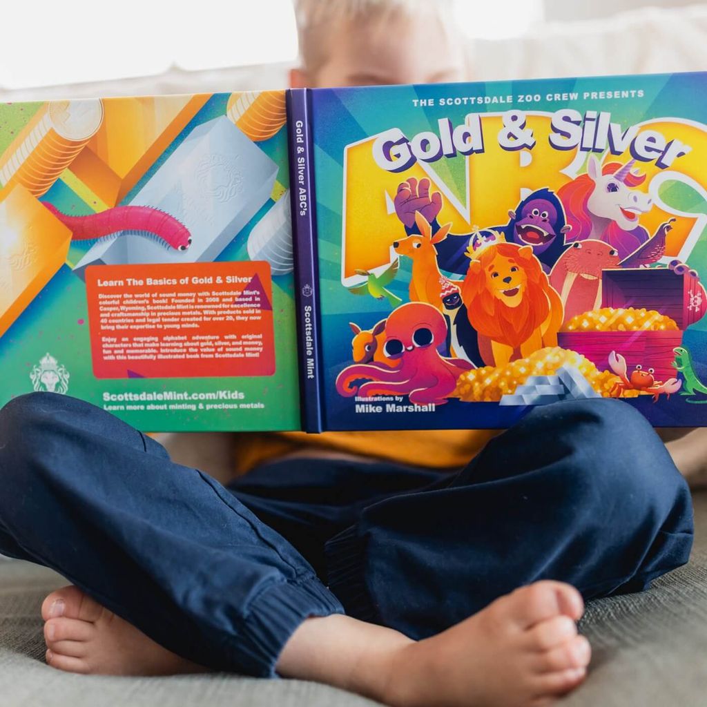 The ABCs of Gold & Silver; Silver Precious Metals Letter Kids Book