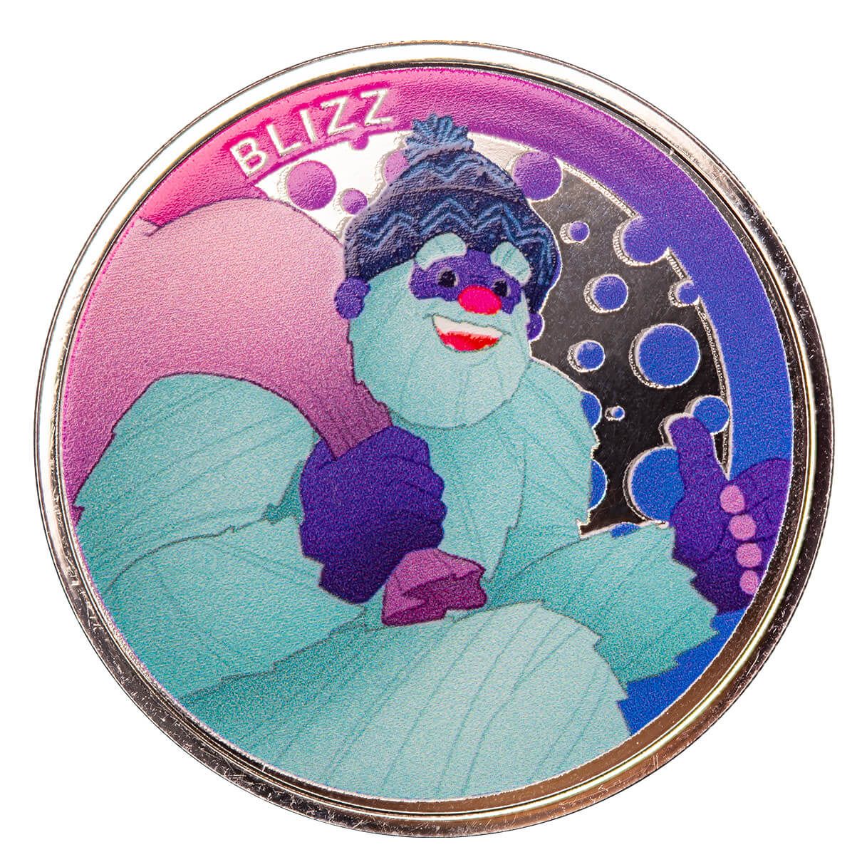 2024 Scottsdale Crew ABC Childrens Book Blizz the Yeti 1 Troy Ounce 999 ...