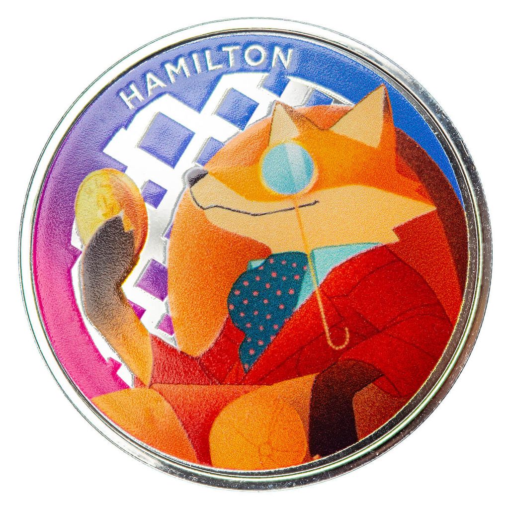 2024 Scottsdale Crew ABC Childrens Book Hamilton the Fox 1 Troy Ounce ...
