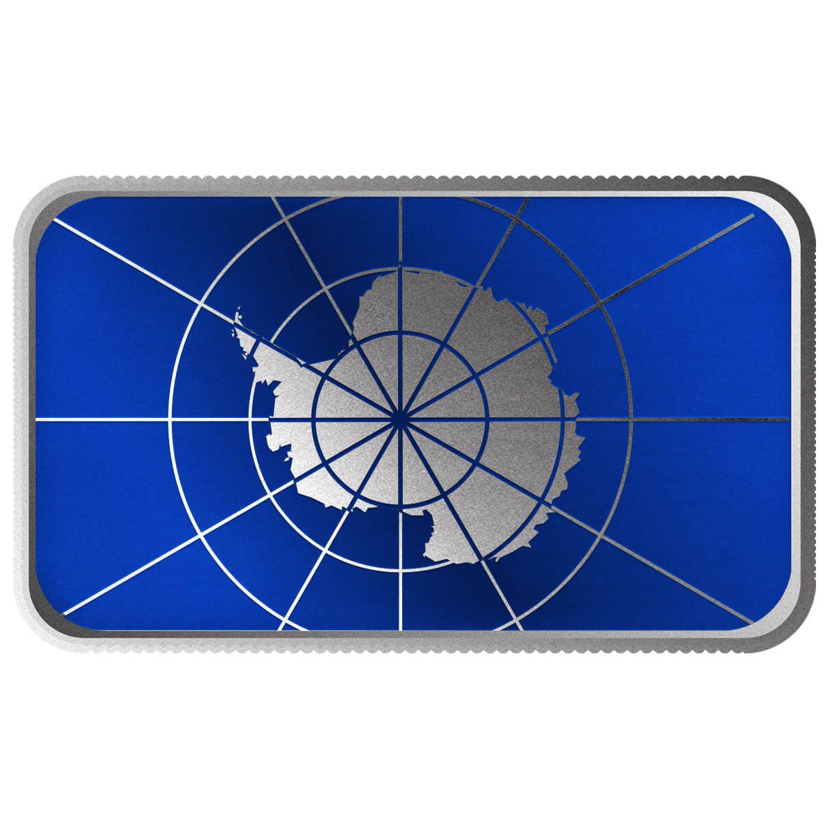 Shop Antarctica Historic Flag 1 Troy Ounce 999 Fine Silver Color Bar