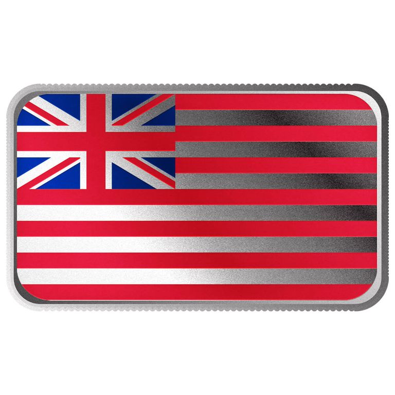 Shop East India Trading Company Historic Flag 1 Troy Ounce 999 Fine ...
