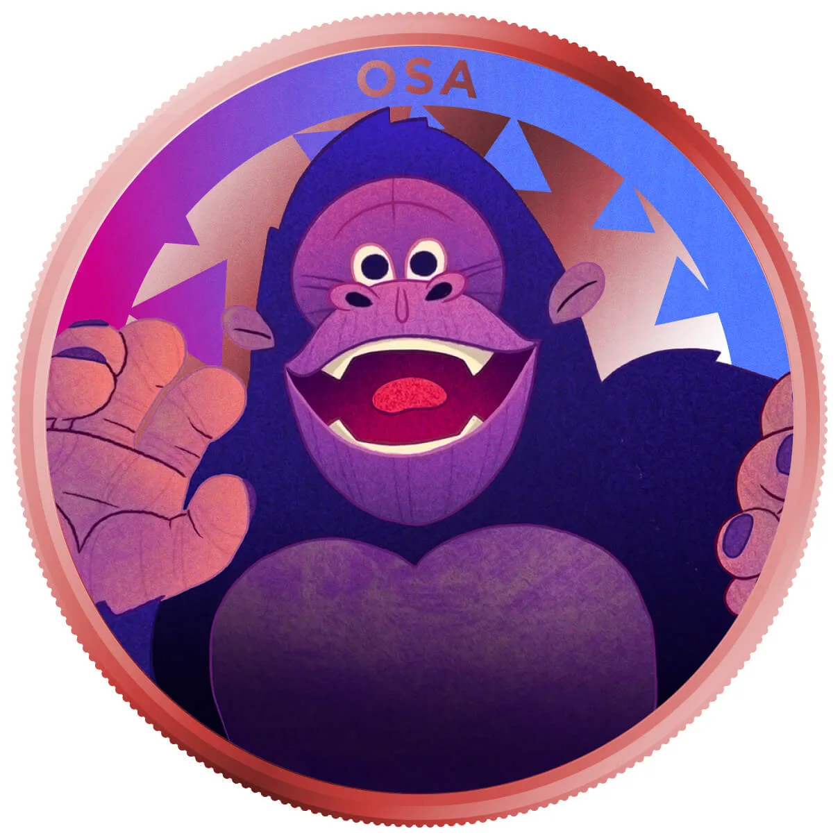 2024 Scottsdale Crew ABC Childrens Book Osa the Gorilla 1 ADVP Ounce ...