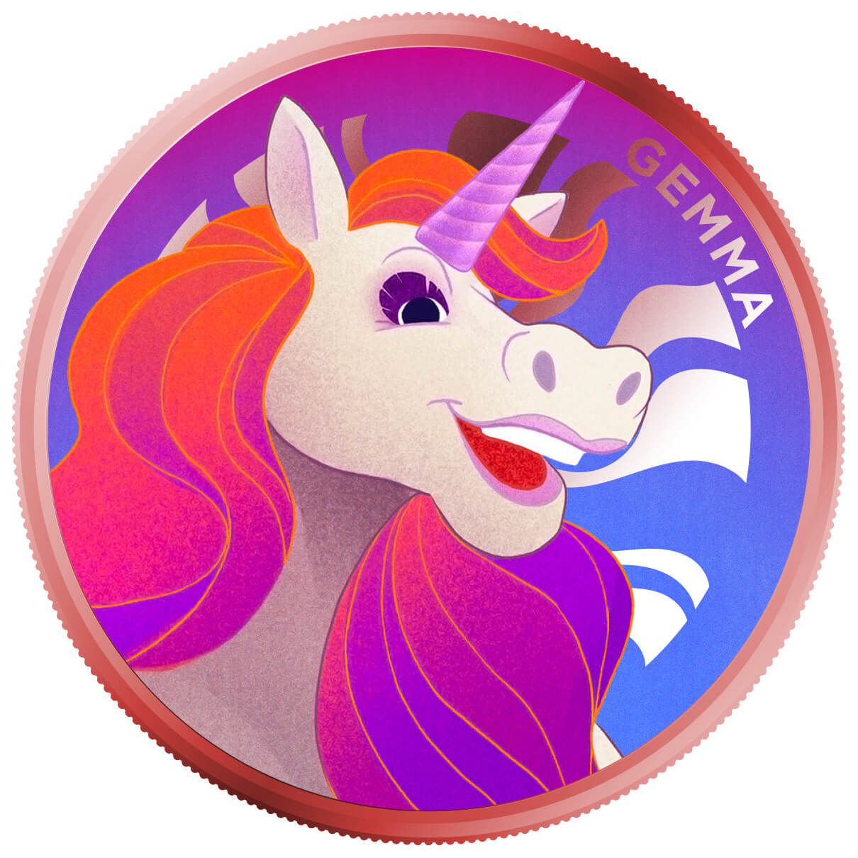 2024 Scottsdale Crew ABC Childrens Book Gemma the Unicorn 1 AVDP Ounce ...