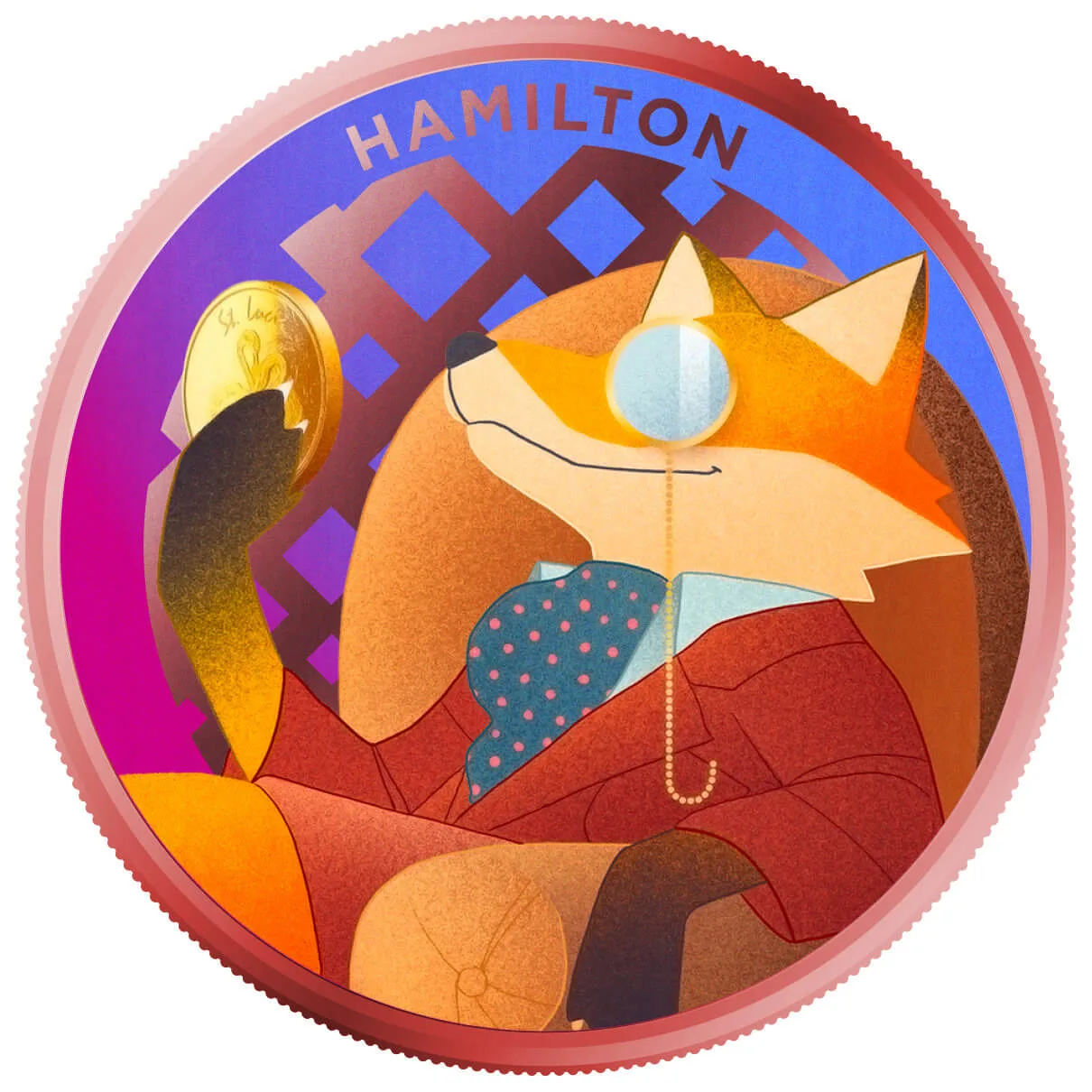 2024 Scottsdale Crew ABC Childrens Book Hamilton the Fox 1 AVDP Ounce ...