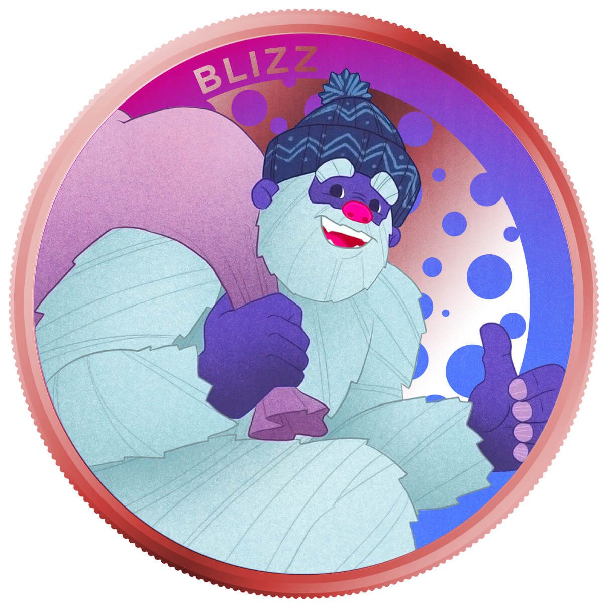 2024 Scottsdale Crew ABC Childrens Book Blizz the Yeti 1 ADVP Ounce 999 ...