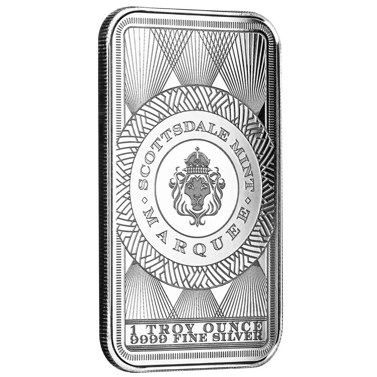 Scottsdale Marquee Peacock 1 Troy Ounce .9999 Fine Silver Bar