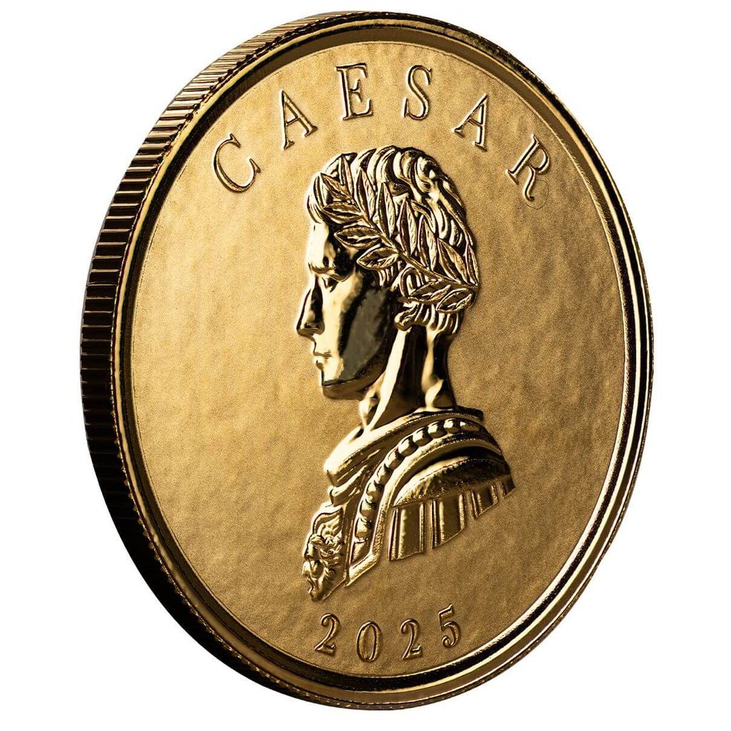 2025 Samoa Commander Series Julius Caesar 1 Troy oz 9999 Gold Legal ...