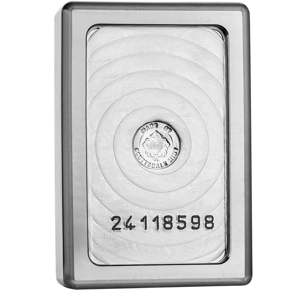 Buy 1 Kilo Silver Bar | Scottsdale Stacker®