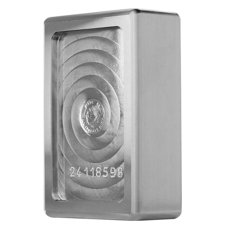 1 Kilo Silver Bar Bullion Scottsdale Stacker for Sale