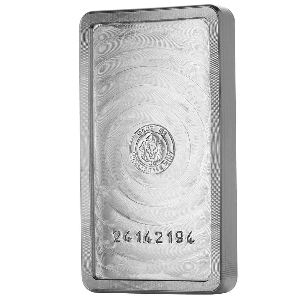 10 Oz Silver Bar Scottsdale Stacker | 10 Oz Silver Stackable