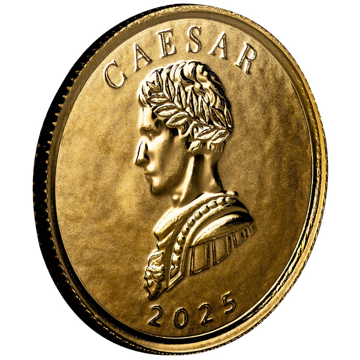 2025 Samoa Commander Series Julius Caesar One Tenth Troy oz 9999 Gold ...
