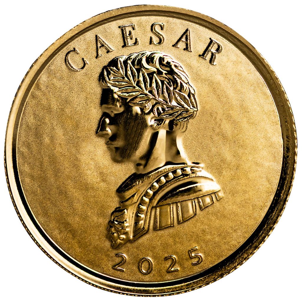 2025 Samoa Commander Series Julius Caesar One Tenth Troy oz 9999 Gold ...