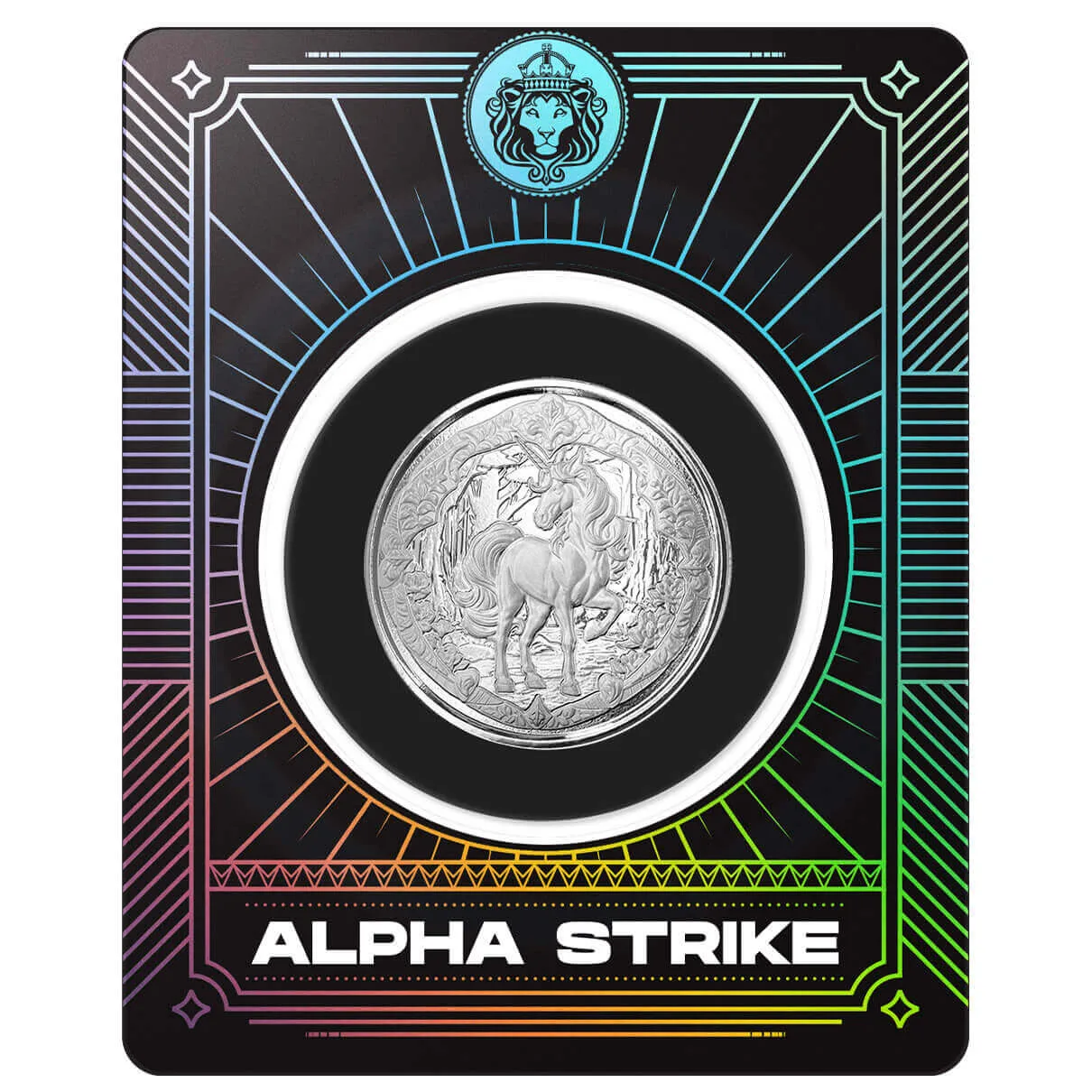 2024 Fiji Unicorn 1/2 oz Silver Proof Like Coin Alpha Strike