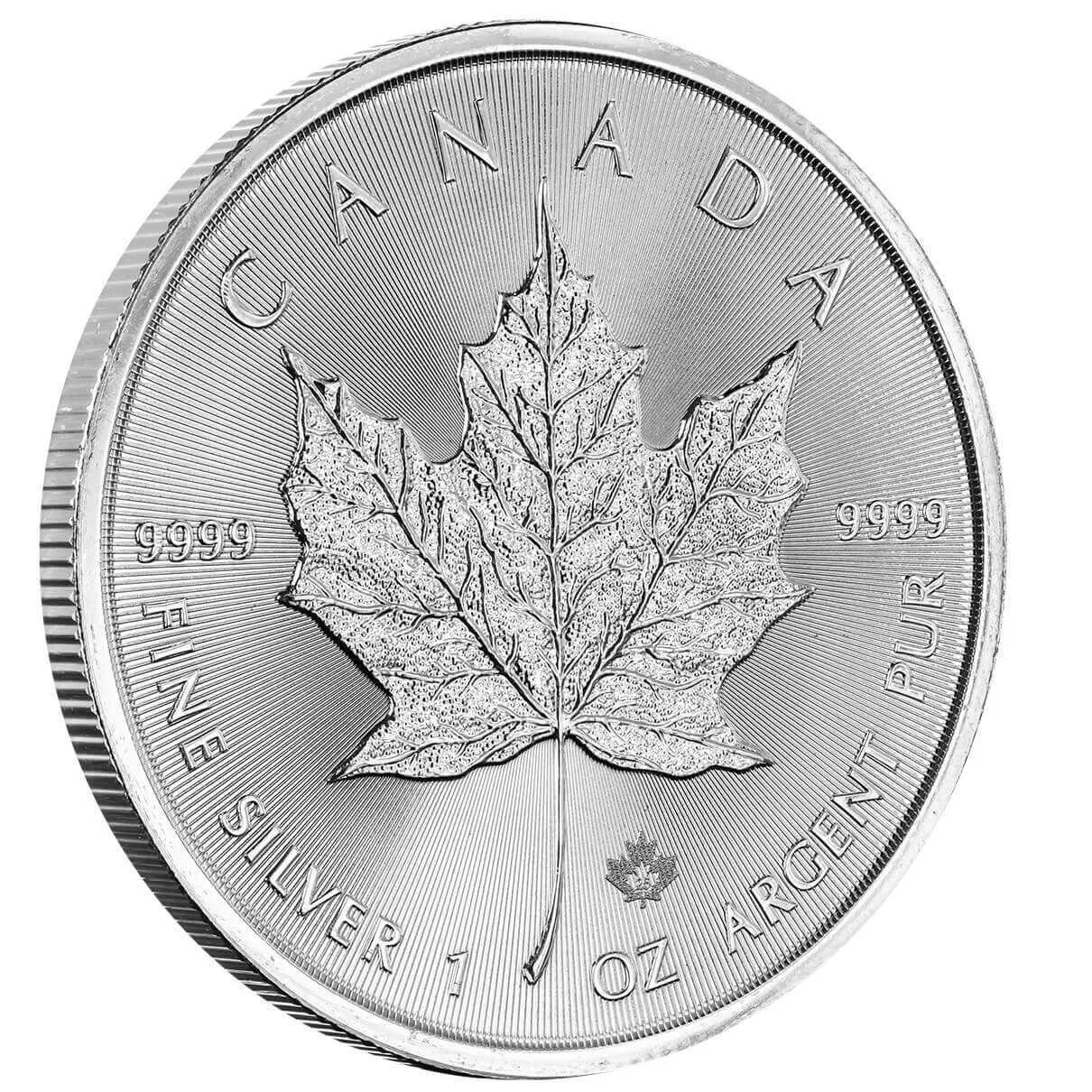 2025 Canada Silver Maple Leaf 1 oz Silver Coin