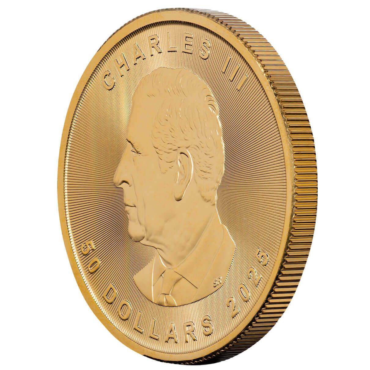 2025 Canada Gold Maple Leaf 1 oz Gold Coin | Scottsdale Mint