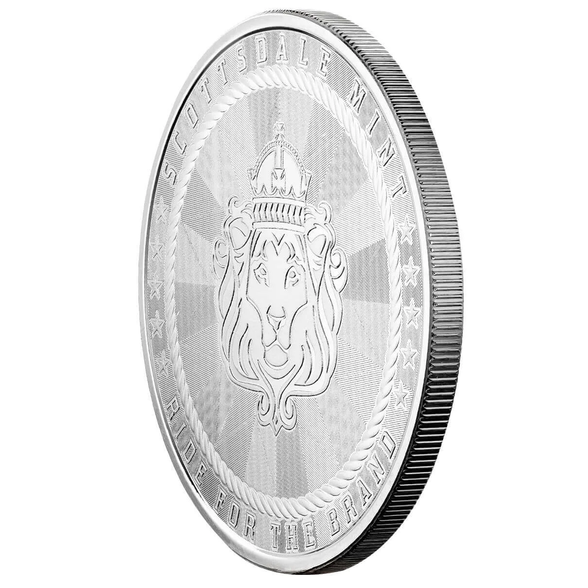 Scottsdale Cowboy Rifleman 1 Troy oz 9999 Fine Silver Bullion Round ...