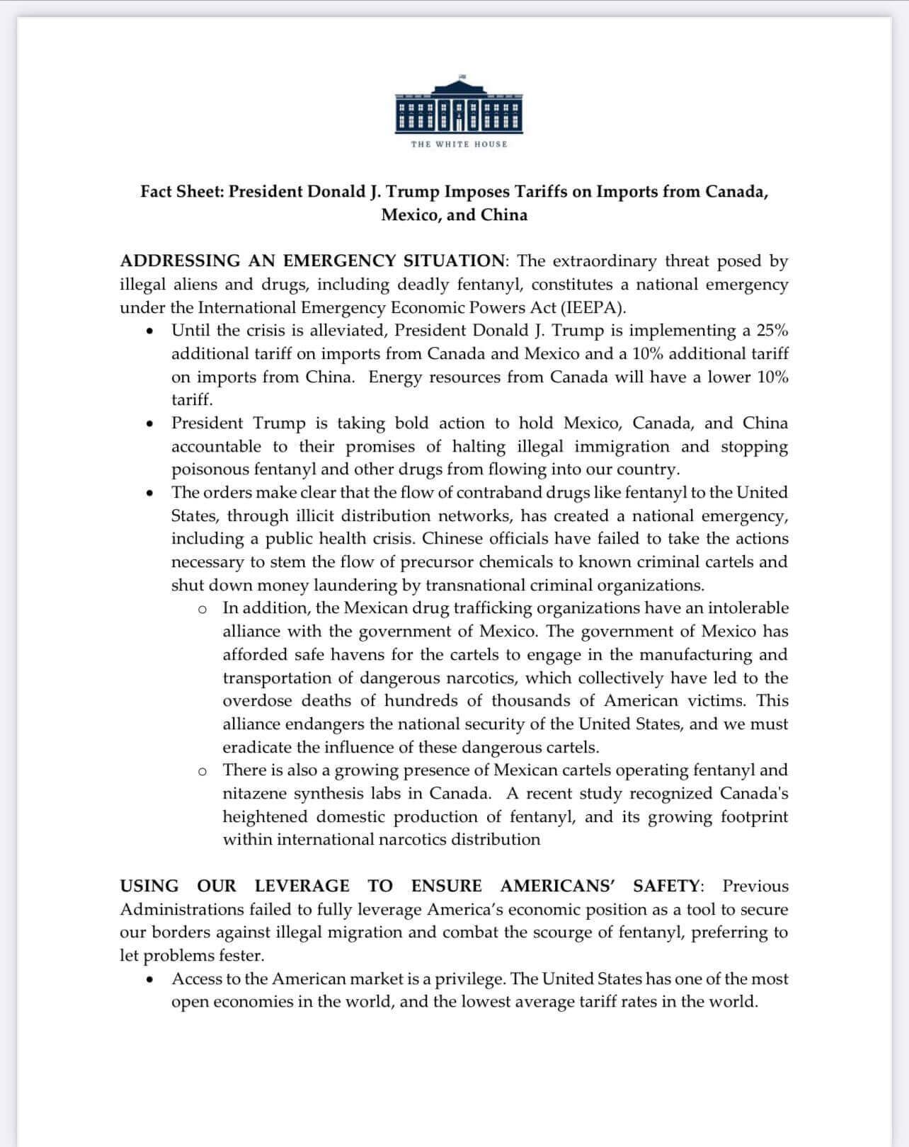 How Trump's 2025 Tariffs on Canada & Mexico Impact Gold & Silver ...