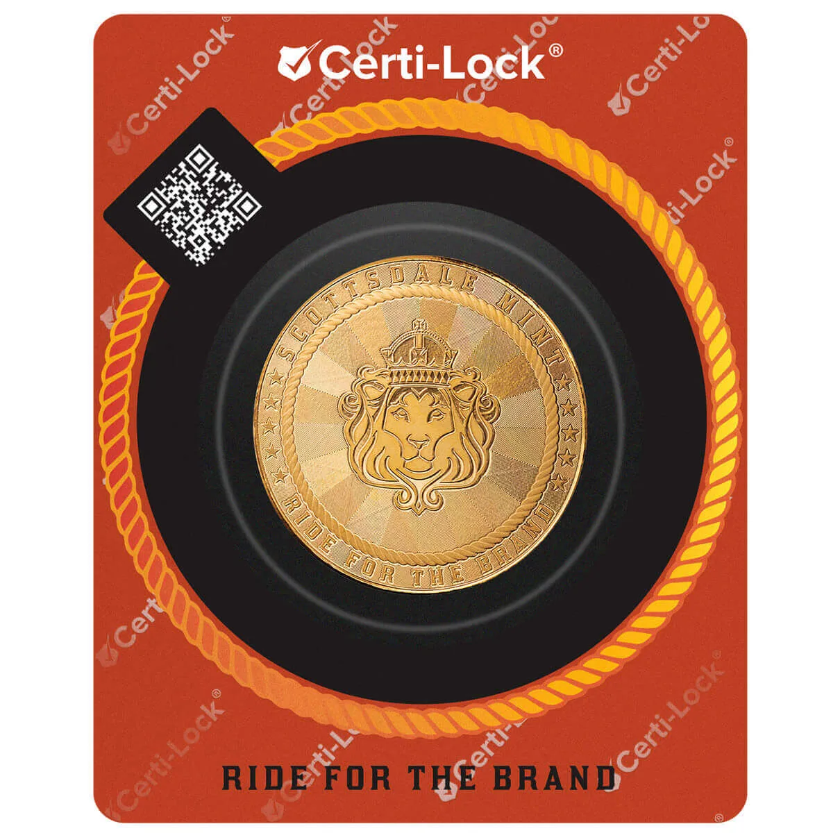 2024 Scottsdale Cowboy with Buffalo Privy 1 oz 9999 Gold Round