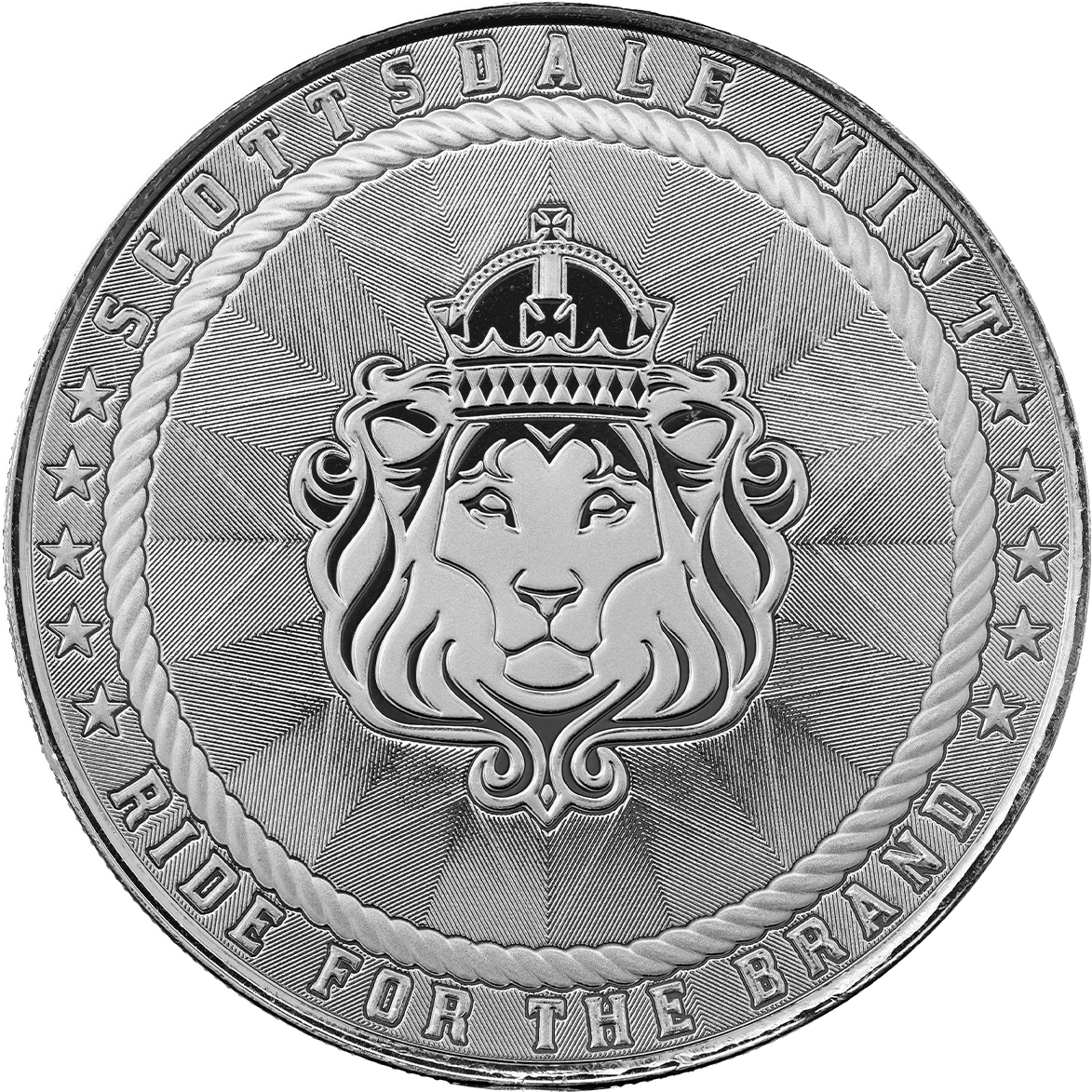 Scottsdale Cowboy with Buffalo Privy 5 oz Silver Round | Scottsdale Mint