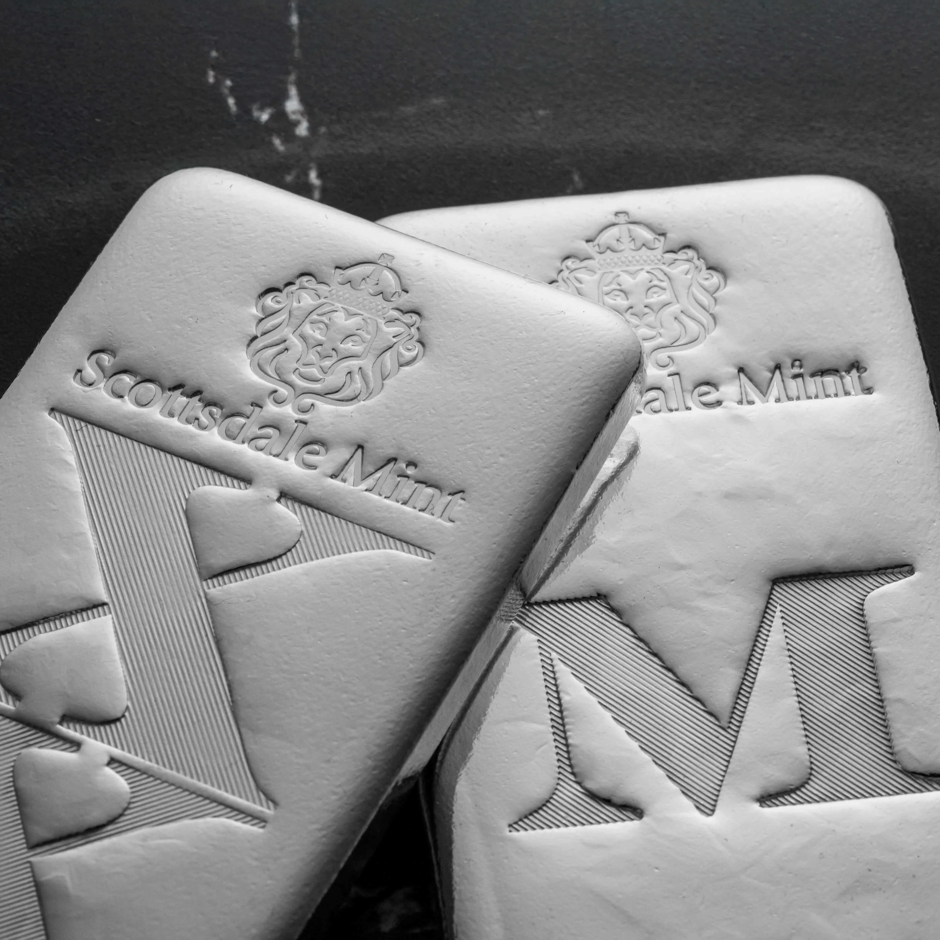 Imperium Collection | "M" 1000 Gram 999 Fine Silver Cast Bar