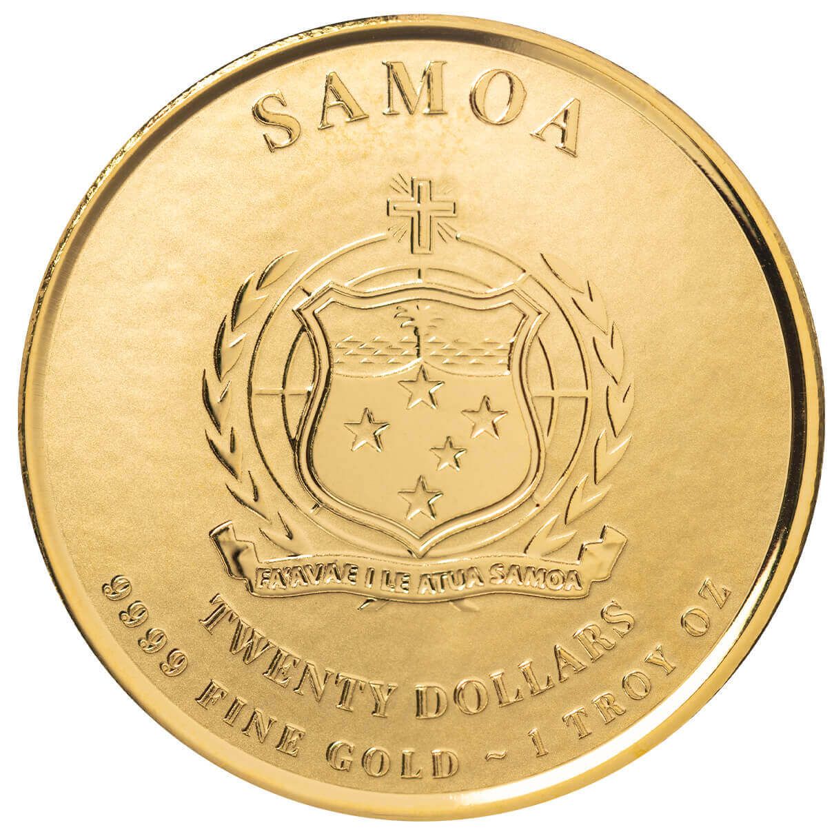 2025 Samoa Commander Series Charlemagne 1 oz Gold Proof Like Coin ...