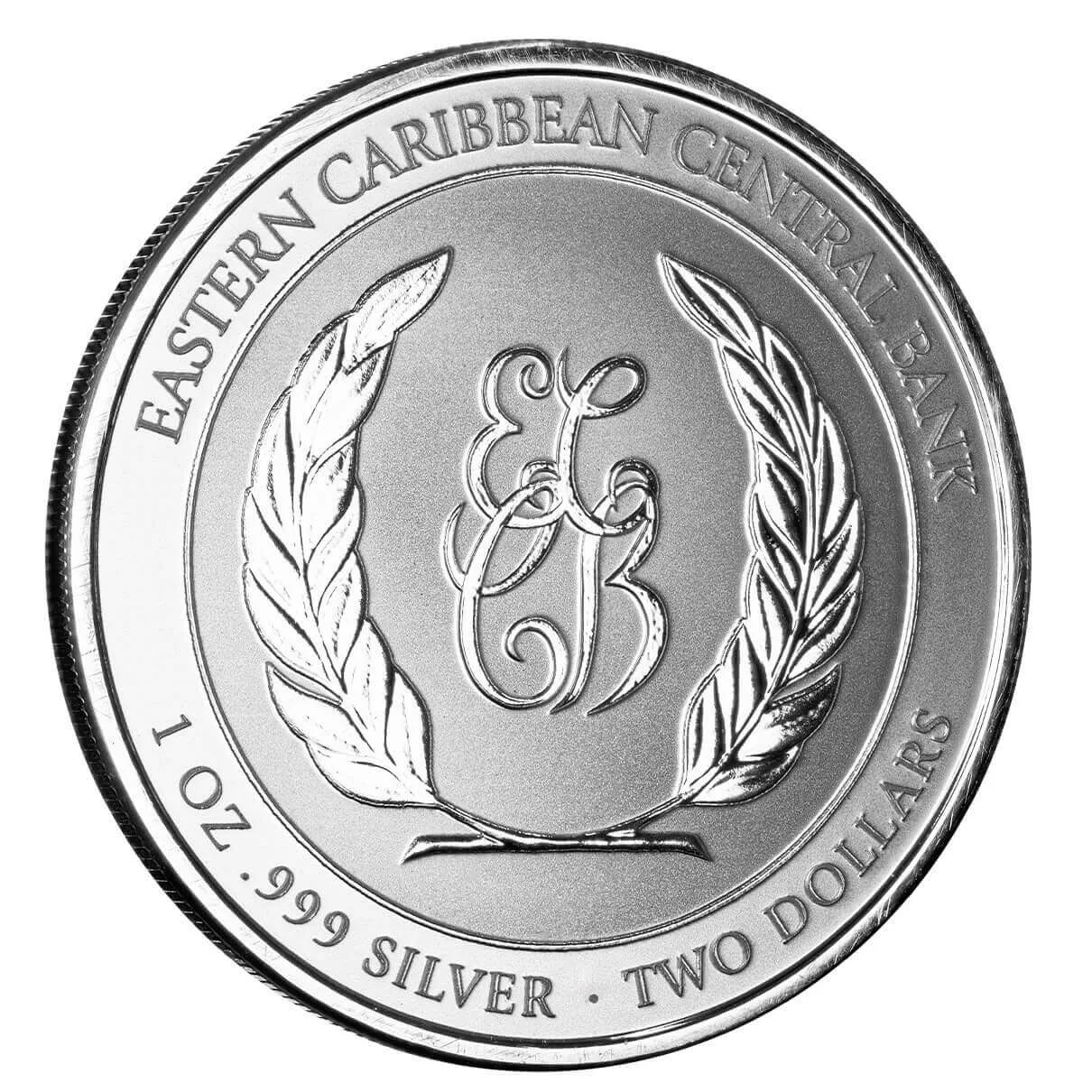 2024 EC8 Montserrat | Starfish 1 oz 999 Fine Silver Color Coin ...